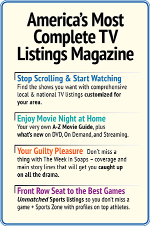 Order :: TV Weekly Magazine - Local TV & cable print listings with ...